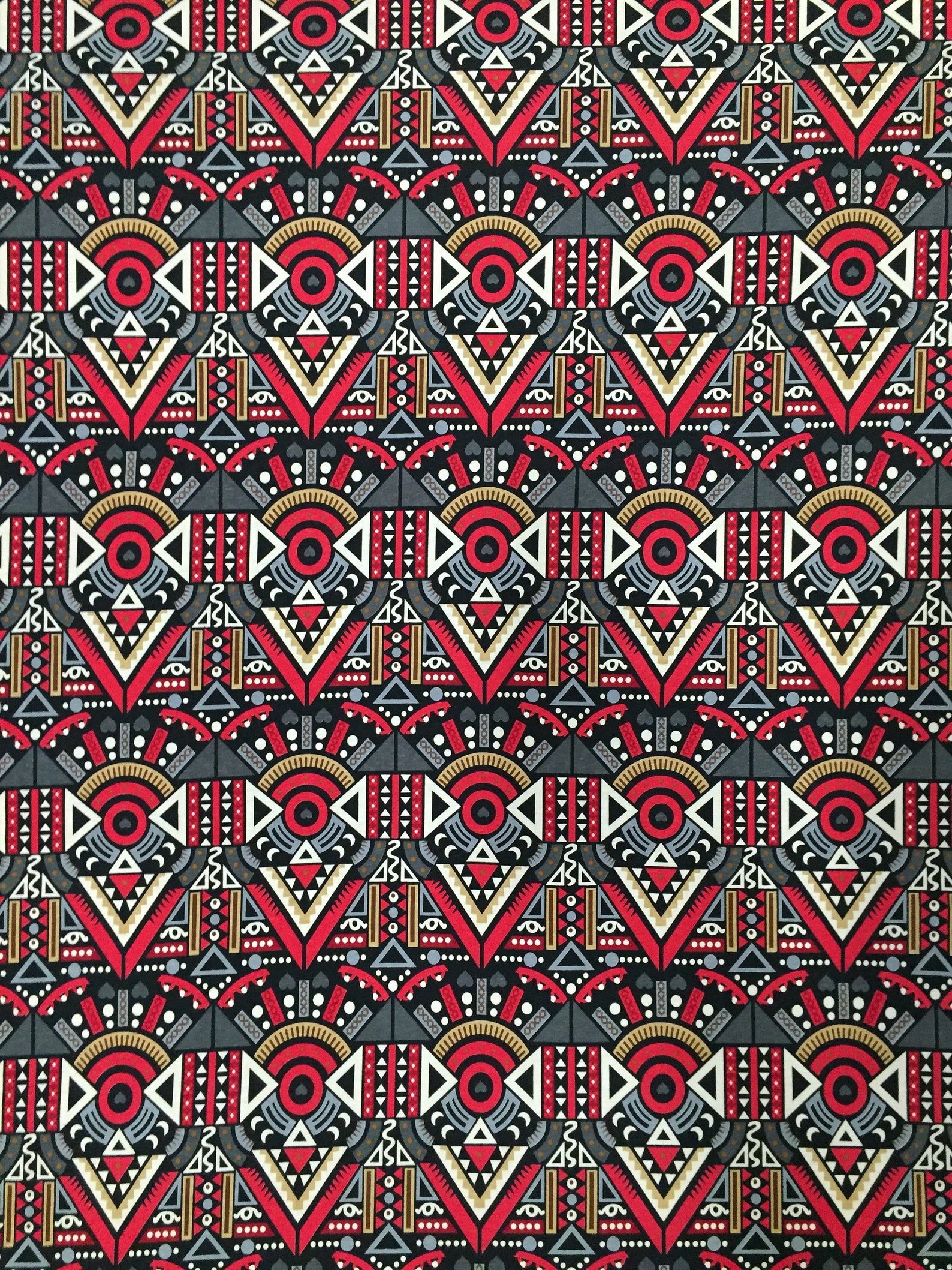 Abstract Pattern on Stretch Bulgari Jersey Polyester Spandex | Etsy