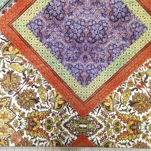 Big Diamond Multi Pattern on Stretch Lightweight Knit Jersey Polyester ...