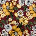 Mulit Floral Pattern on Stretch Bulgari Jersey Polyester Spandex Fabric ...