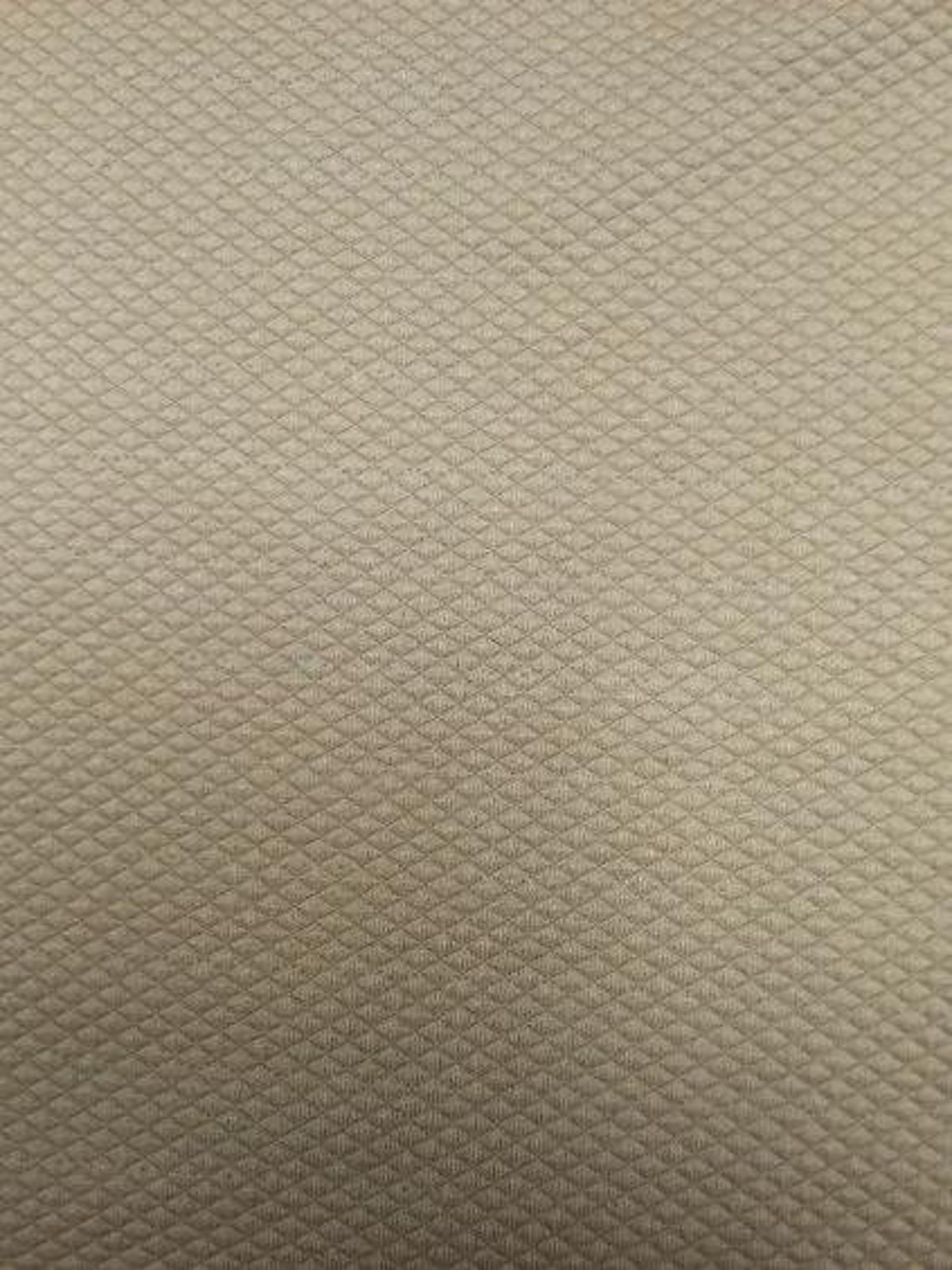 Polyester Spandex Textured Quilted Scuba Sand Fabric by the - Etsy