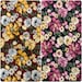 Mulit Floral Pattern on Stretch Bulgari Jersey Polyester Spandex Fabric ...