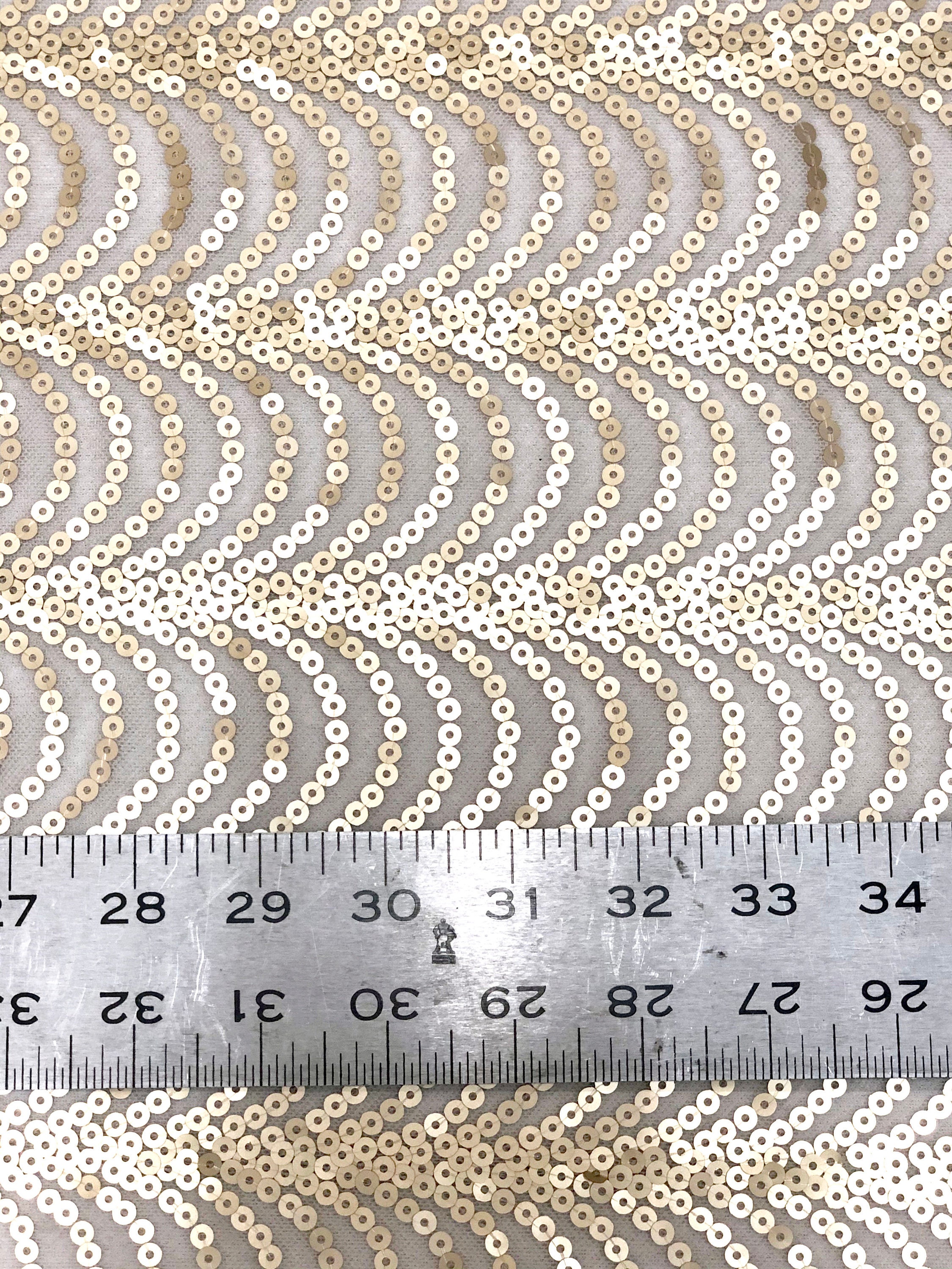 Polyester See Through Mesh None Stretch With 5mm Sequins FINAL | Etsy