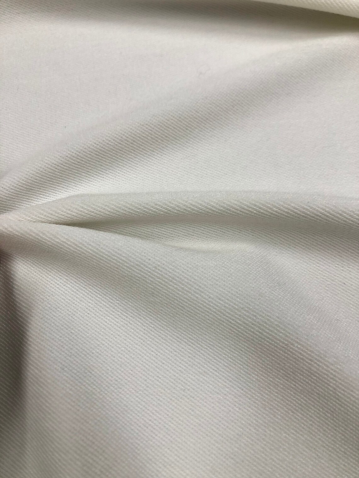 Polyester Spandex off White 2 Way Stretch Fabric by the Yard - Etsy