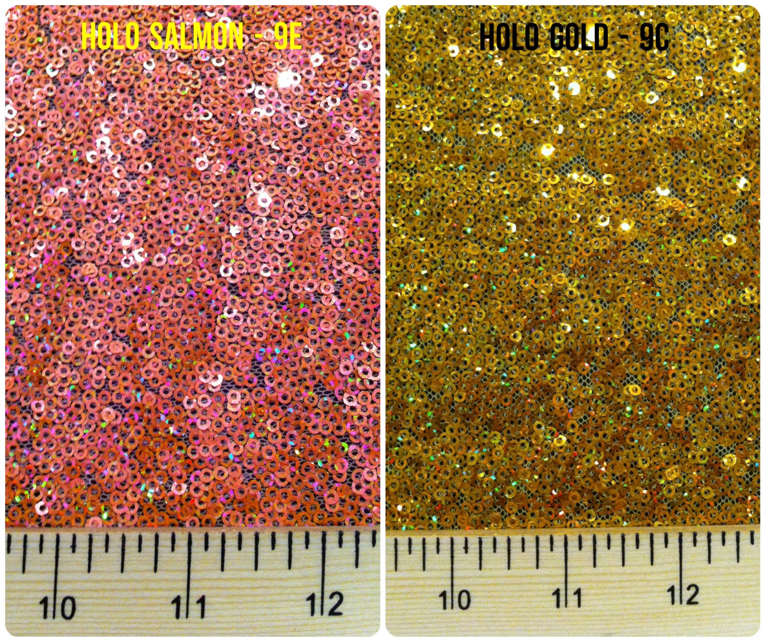 3mm Micro Mini Colorful Overlapping Sequins on Nylon Mesh - Etsy Australia
