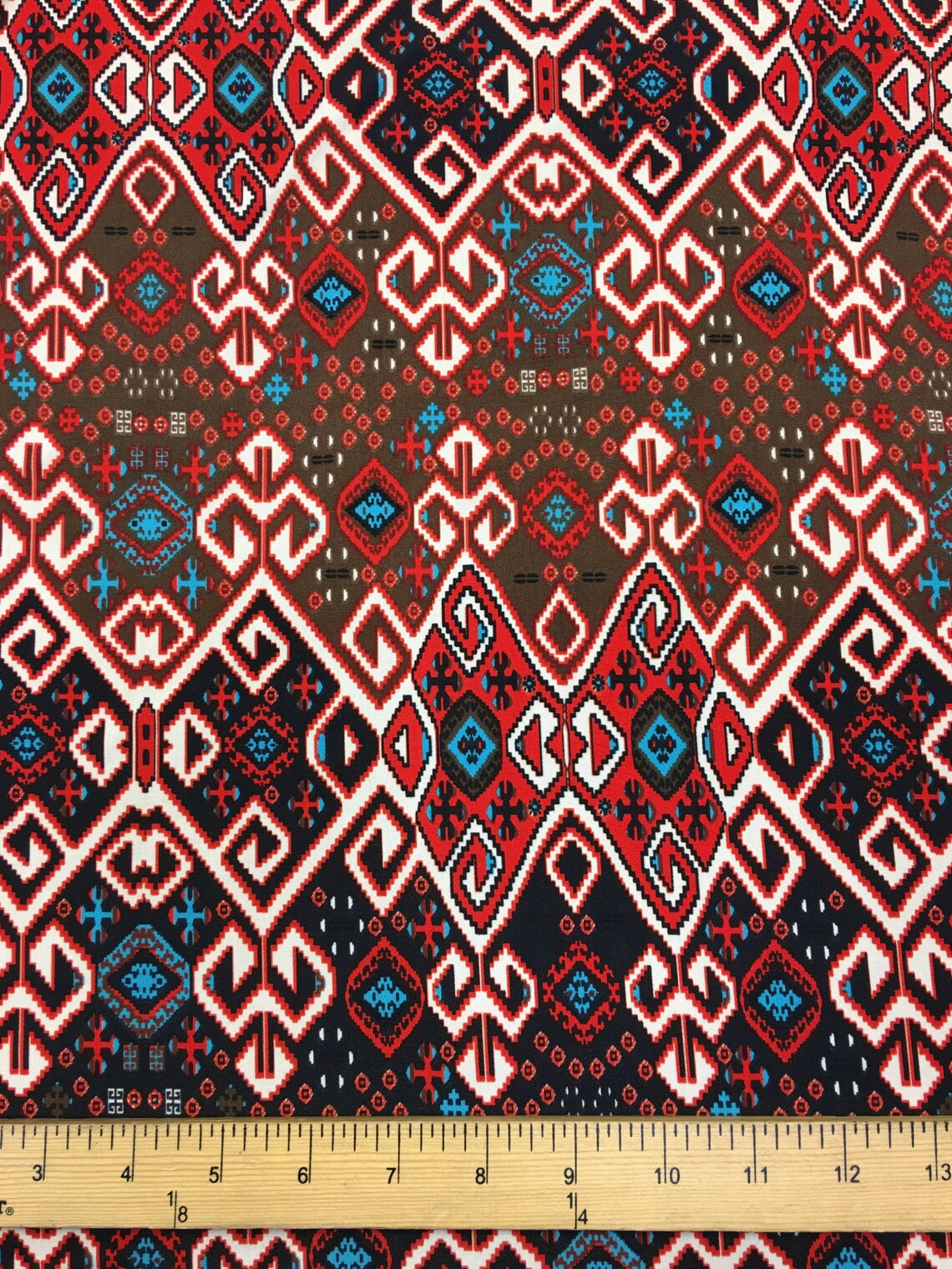 Polyester Spandex 2 Ways Stretch Geometric Design Fabric - Etsy