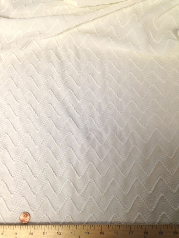 Twisted Chevron ZigZag Pattern Stretch Polyester Spandex | Etsy