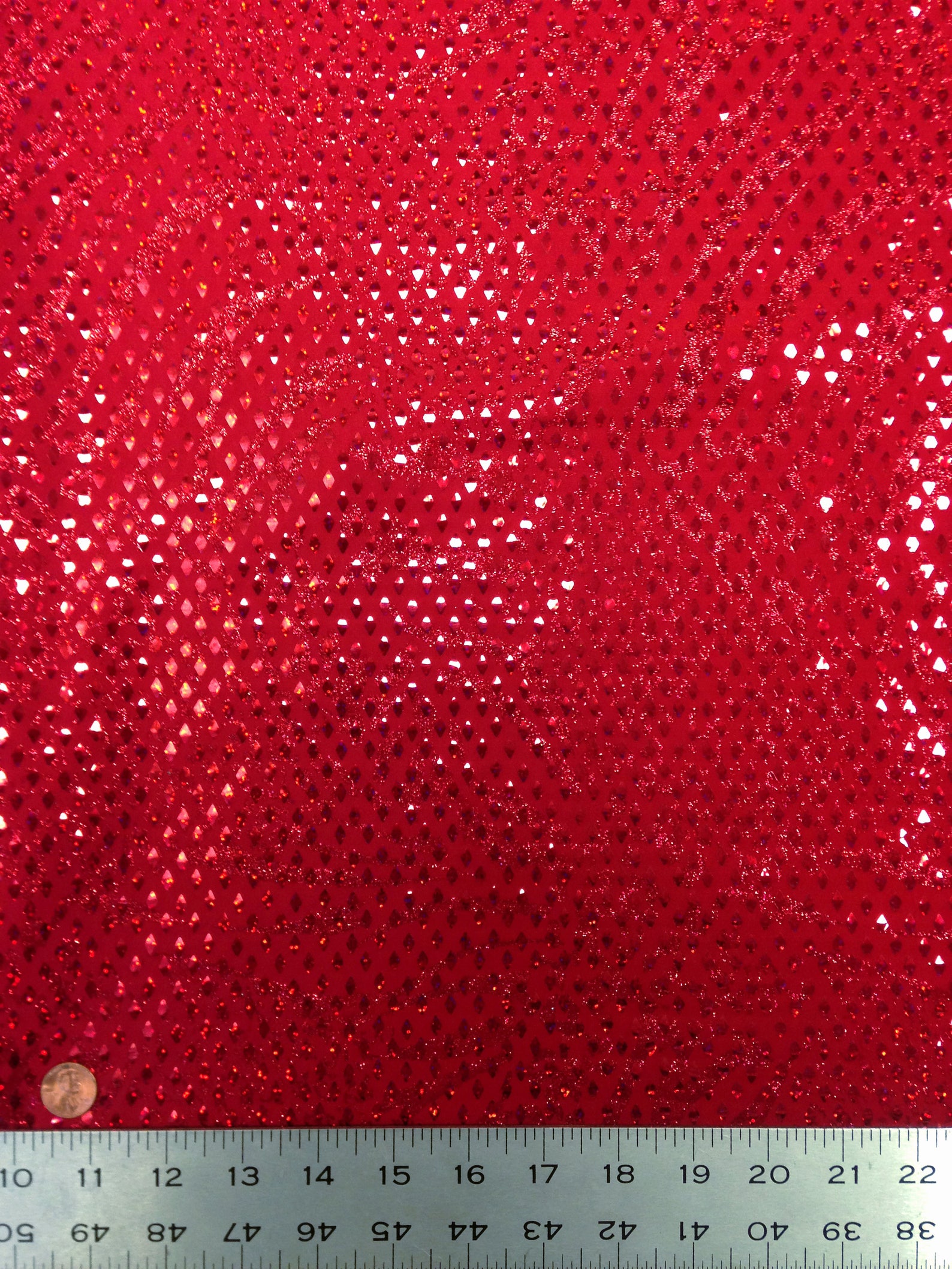 Shiny Diamond Faux Sequins & Glitter Waves on Stretch | Etsy