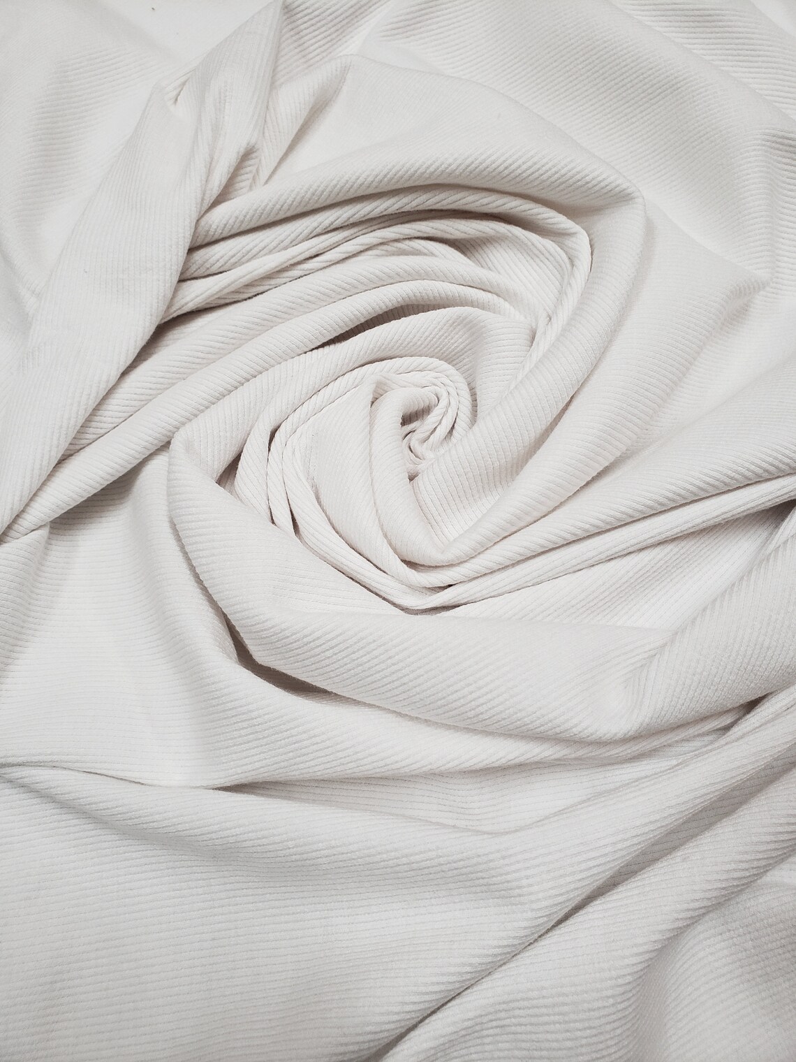 2x1 Cotton Ribbed Knit Solid Fabric by the Yard - Etsy