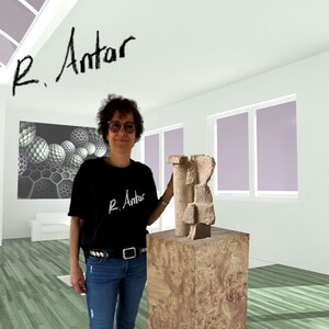 Robin Antar Handmade Original Alabaster Stone Sculpture Garden ...