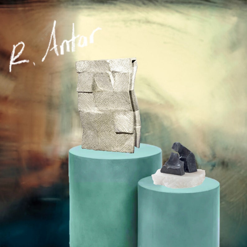 Robin Antar Handmade Original Alabaster Stone Sculpture Garden ...