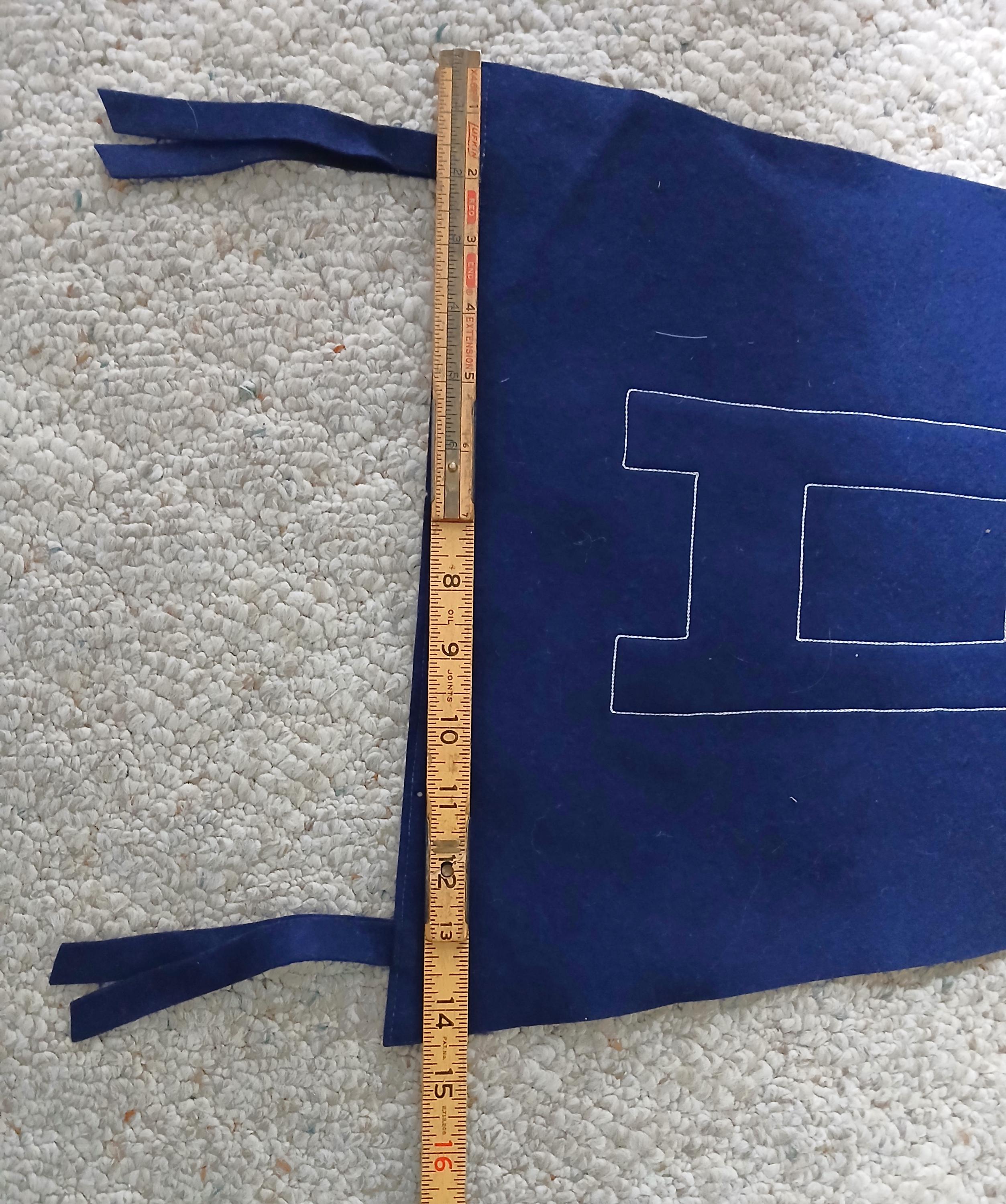 Duke University Felt Pennant 1920-40's Vintage, Original, Sewn on ...