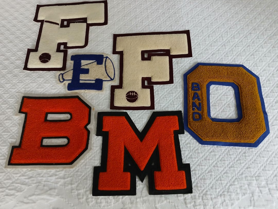 High School Varsity Letters - Etsy