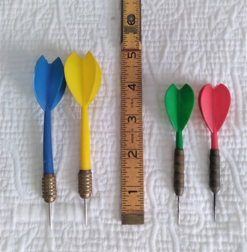 1970's Assorted Plastic Throwing Darts - Etsy