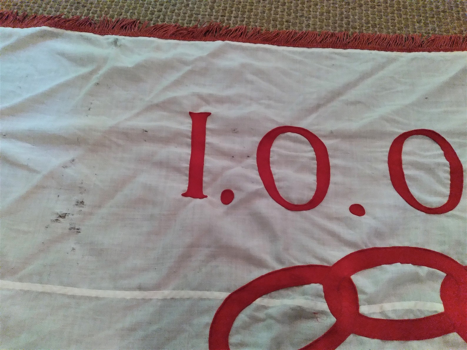 I.O.O.F Odd Fellows Flag Nebraska 1800's Authentic Original - Etsy