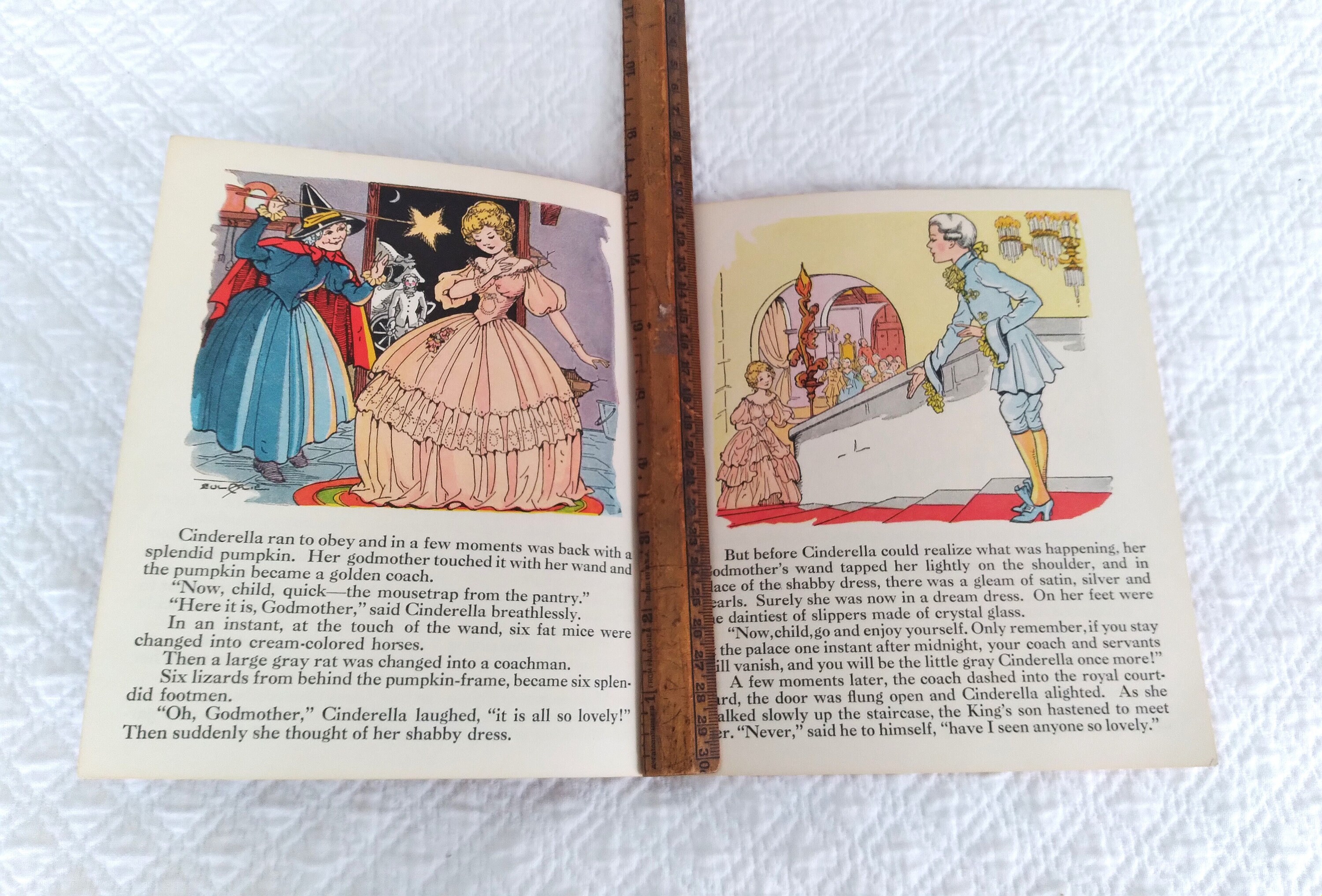 1930's 40's Platt & Monk Childrens Books 3 Bears, Cinderella, 3 Little ...