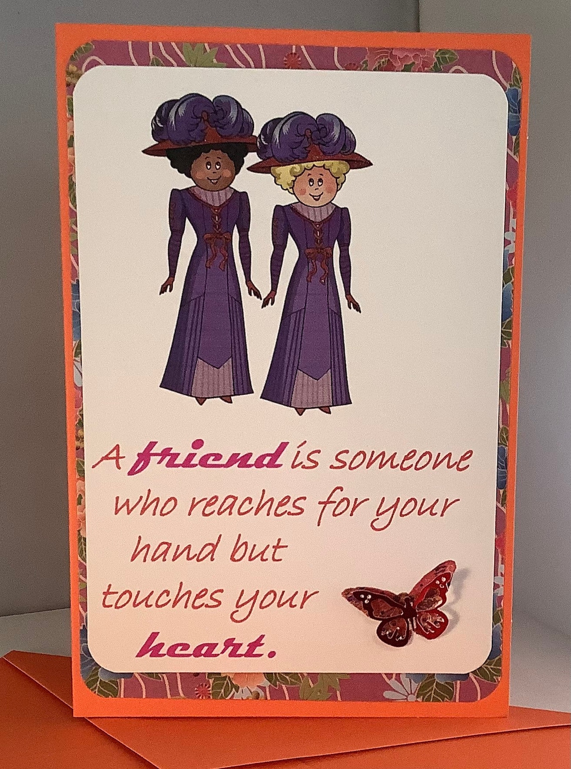 Red Hat Friendship Cards - Etsy