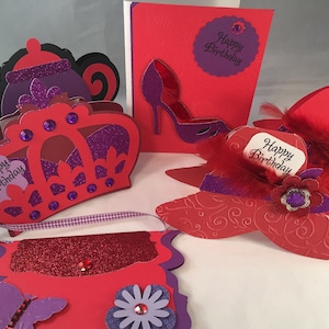 Red Hat Birthday Cards - Etsy