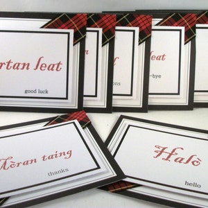 Outlander Scottish Gaelic All Occasion Cards - Etsy
