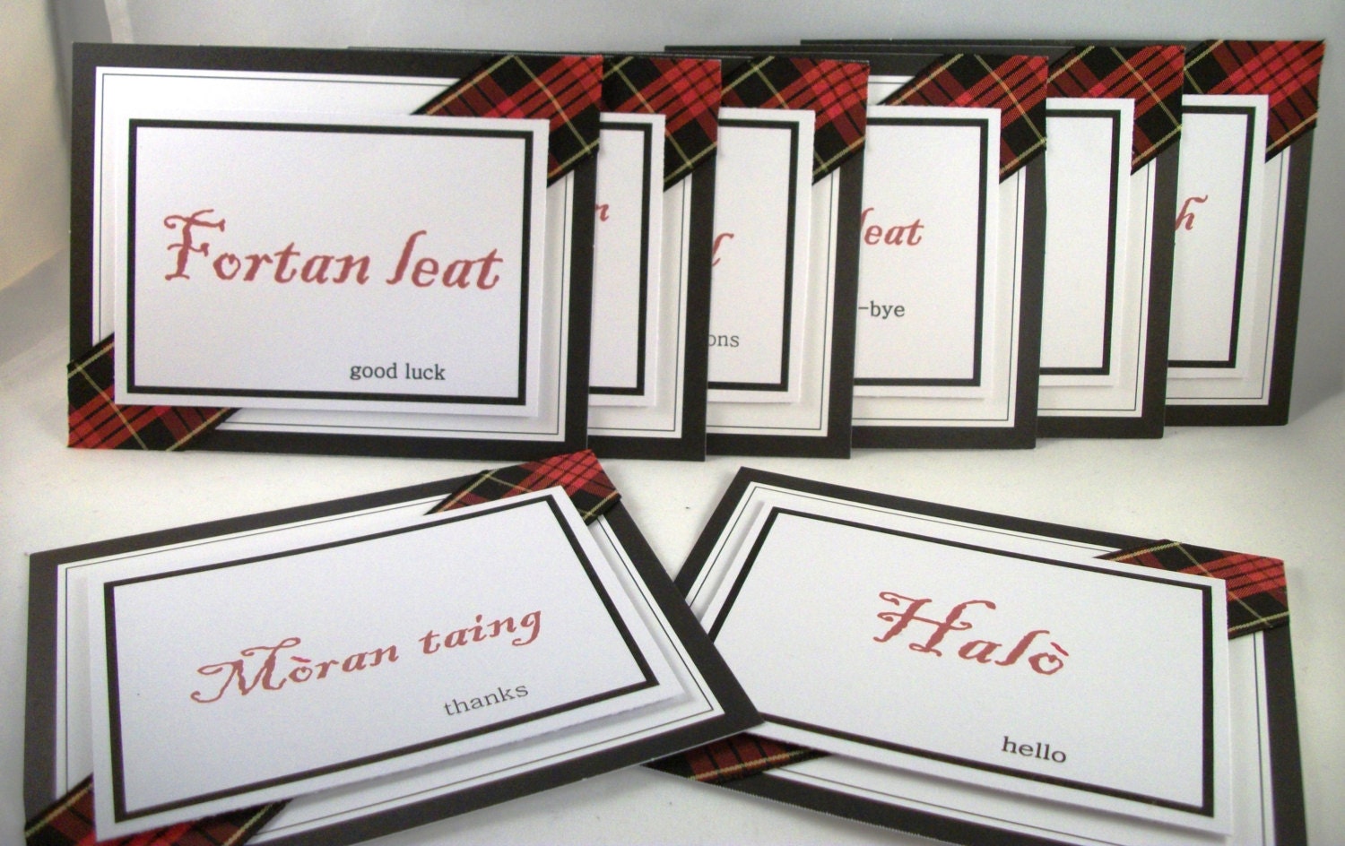 Outlander Scottish Gaelic All Occasion Cards | Etsy