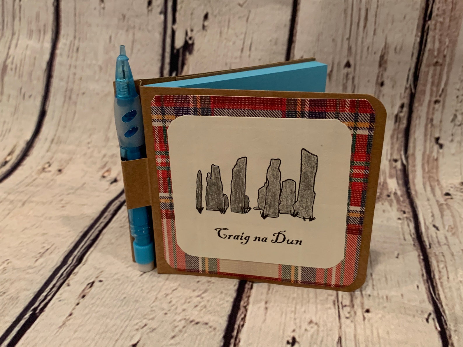 Outlander Sticky-note Holder With Pen - Etsy