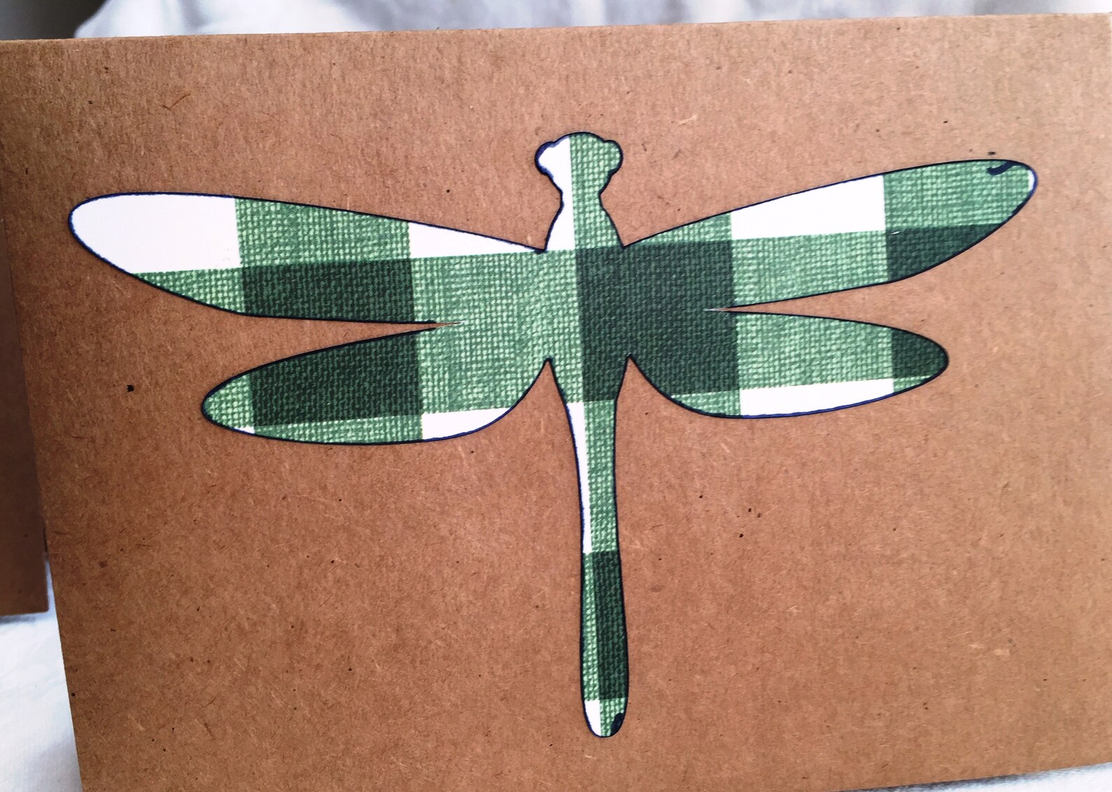 Buffalo Plaid Outlander Animals Note Cards - Etsy