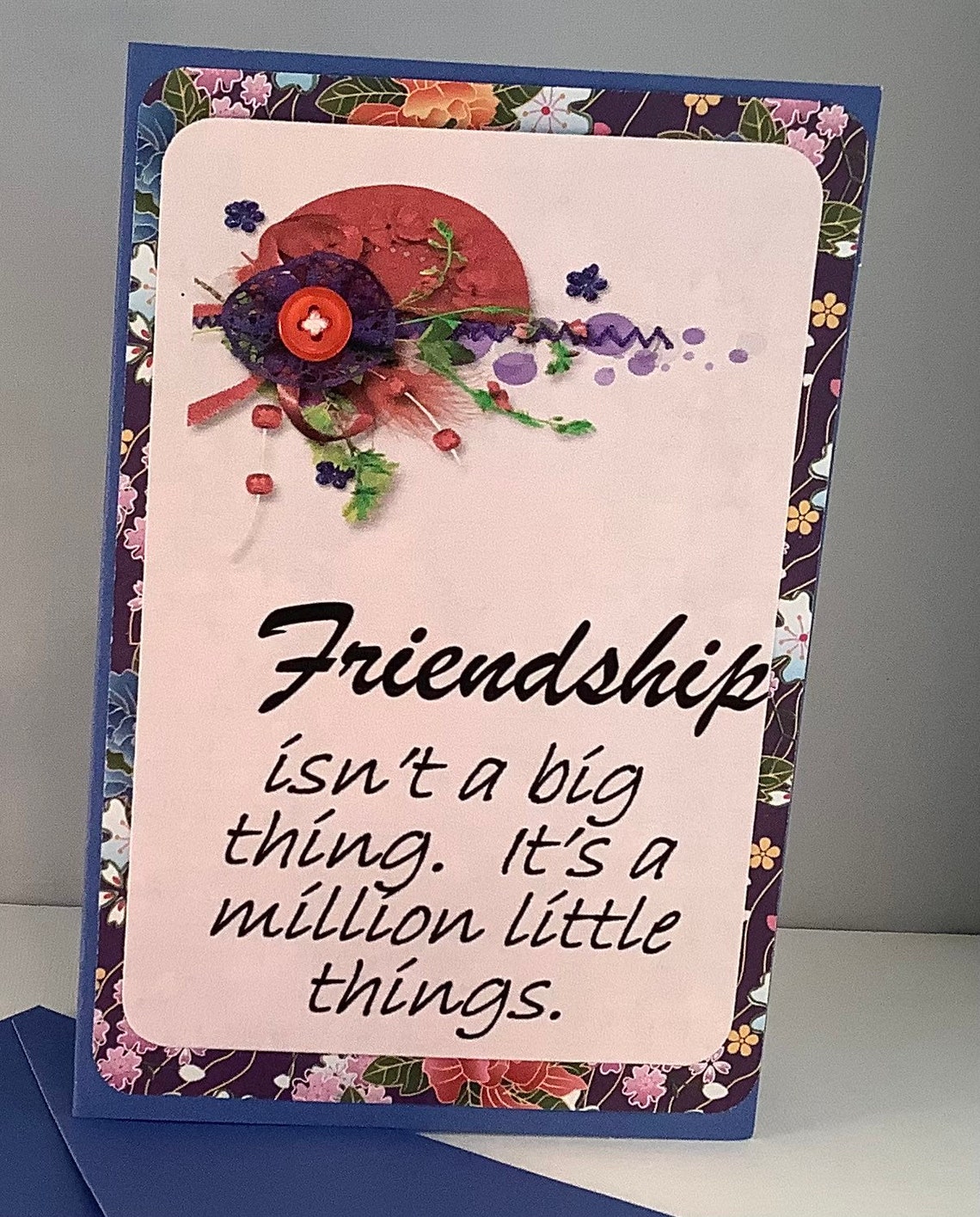 Red Hat Friendship Cards - Etsy