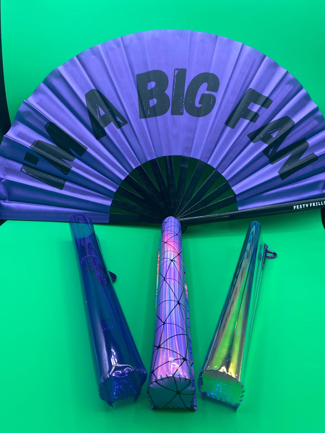 I'M A BIG FAN Clack Fan and Holder Combo - Etsy