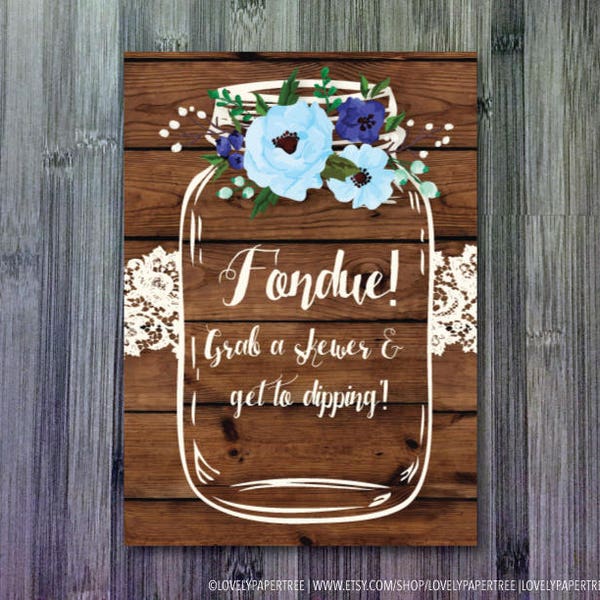 Fondue Sign - Etsy