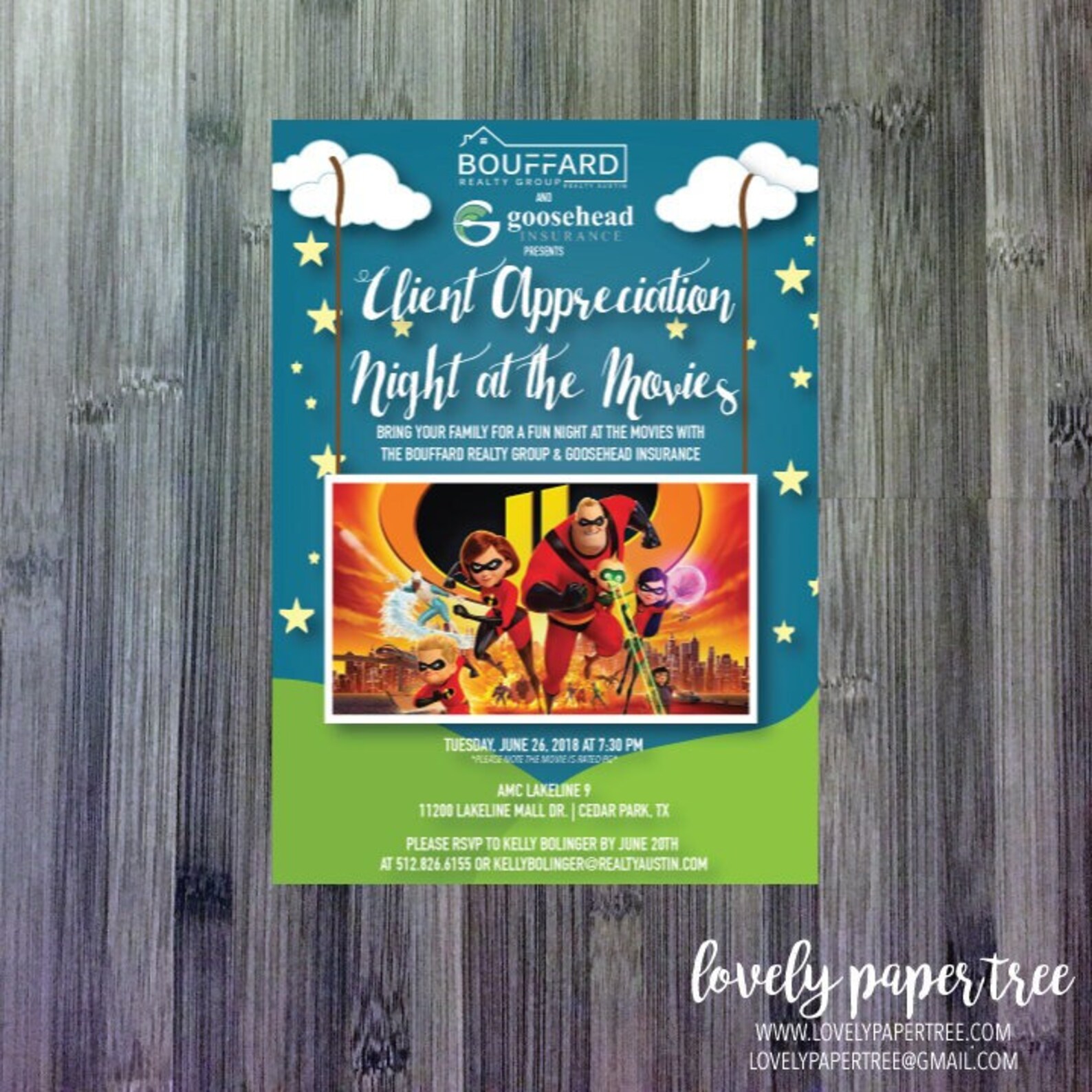 Movie Appreciation Flyer Community Movie Night Postcard - Etsy