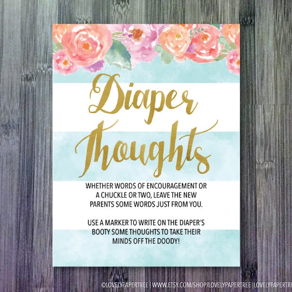 Diaper Writing Sign - Etsy