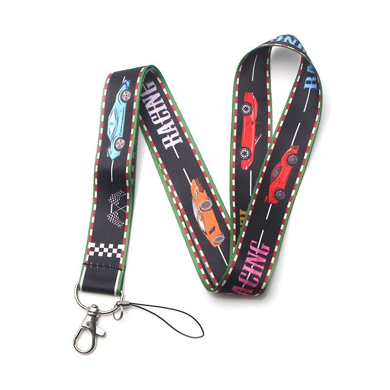 Racing Cars Fashion Lanyard ID Badge Children's Kids Love | Etsy