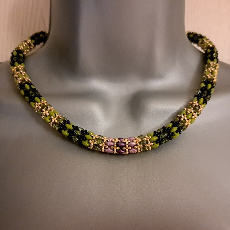 Superduo Necklace - Etsy