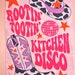 Kitchen Boogie Tea Towel - Etsy UK