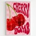 Cherry Bomb Printable Poster - Etsy