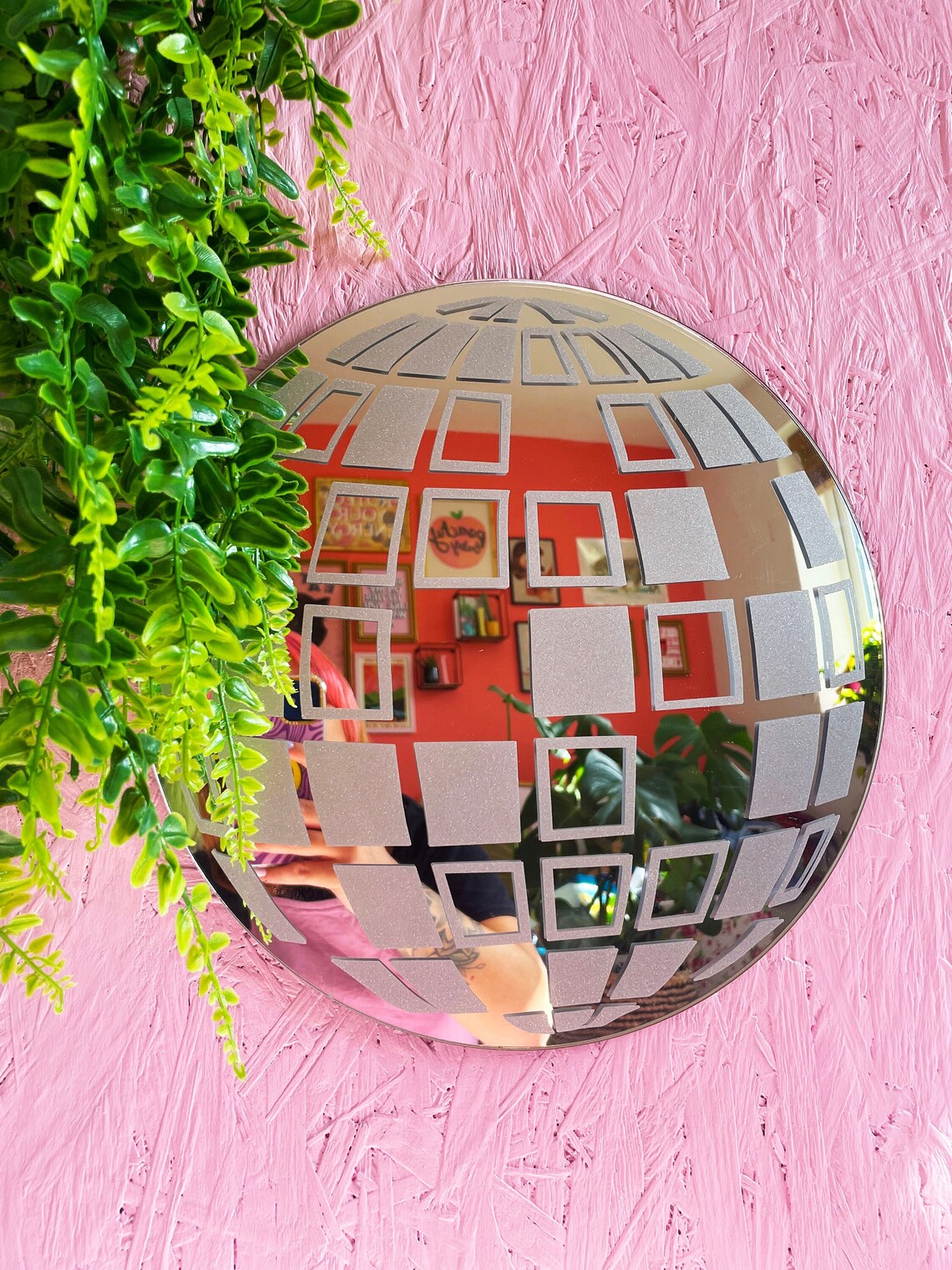 Disco Mirror Ball Mirror LOTS OF COLOURS - Etsy