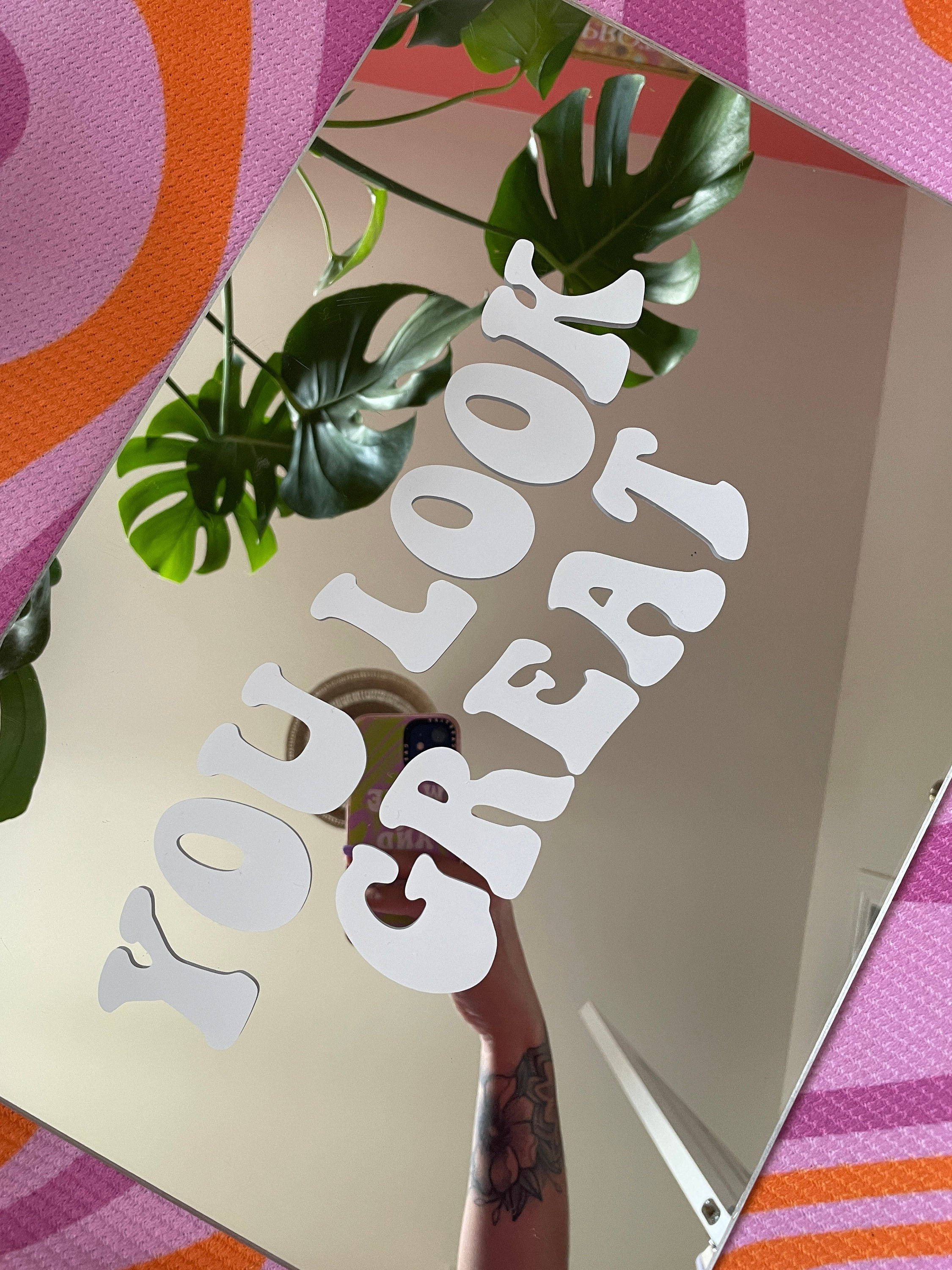 You Look Great Vinyl Decal Sticker - Etsy UK