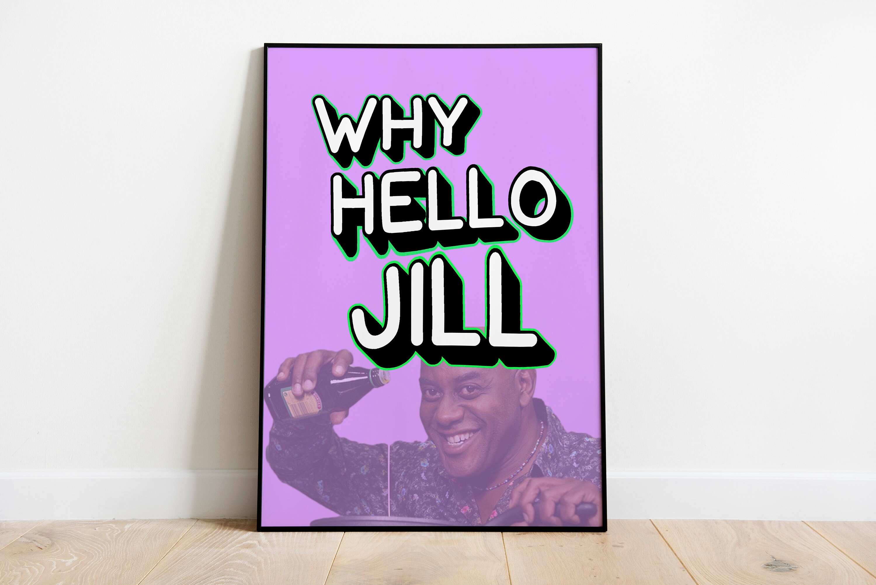 Why Hello Jill Ainsley Harriet Wall Art | Etsy