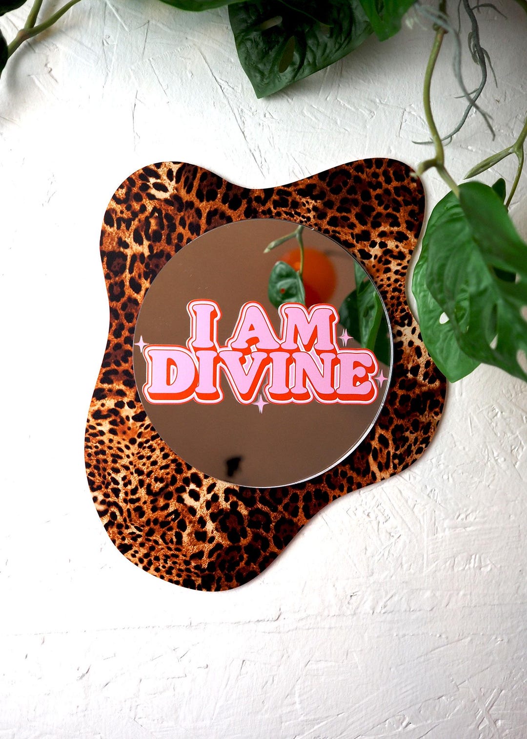 Leopard Print Mirror Frame - Mini Mirror Not Included - Etsy