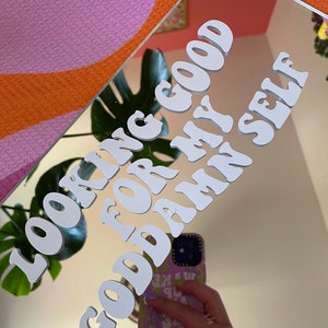 Looking Good for Myself Decal Sticker LOTS OF COLOURS - Etsy