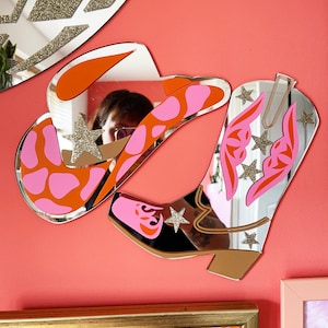 Cowgirl Mini Mirror Set - Etsy