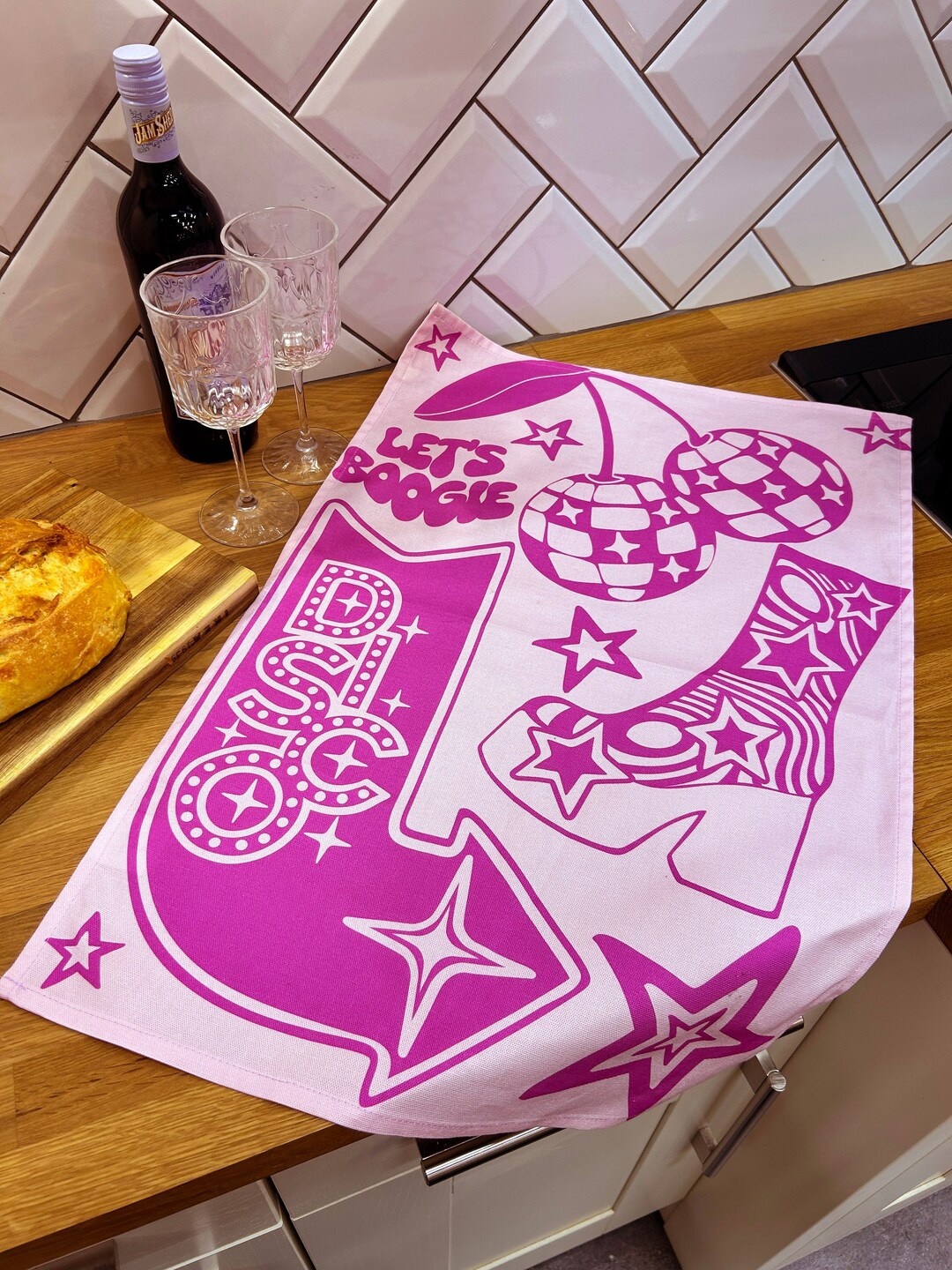 Kitchen Boogie Tea Towel - Etsy