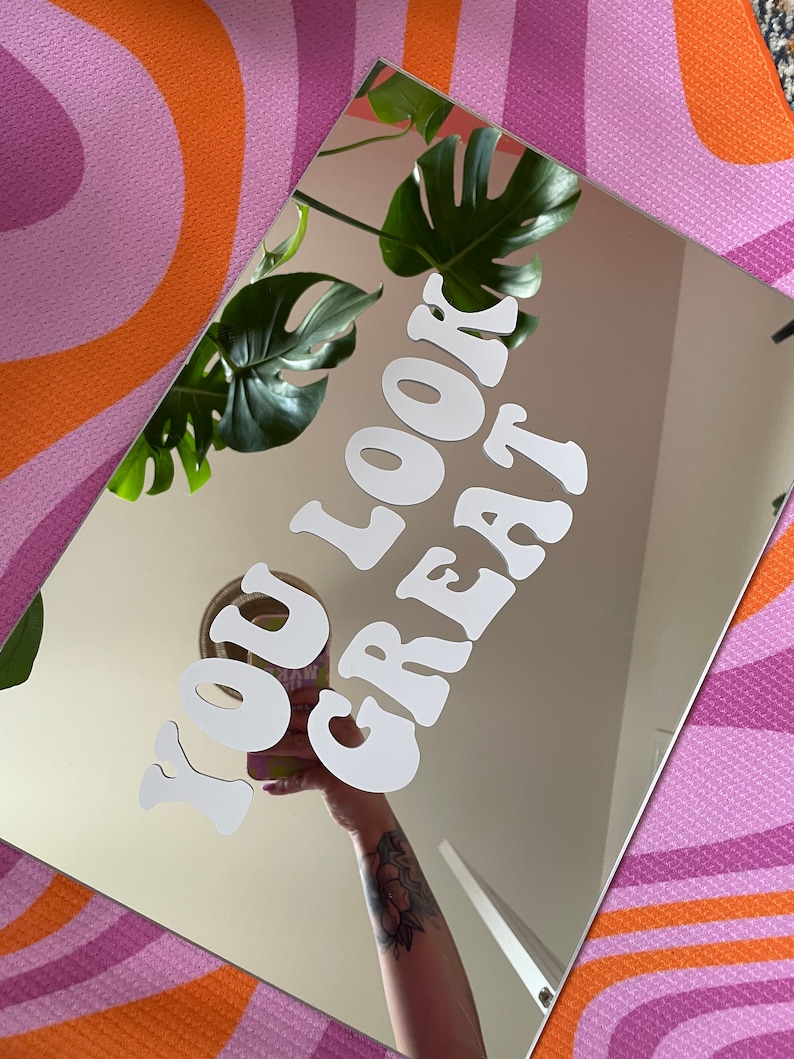 You Look Great Vinyl Decal Sticker - Etsy UK
