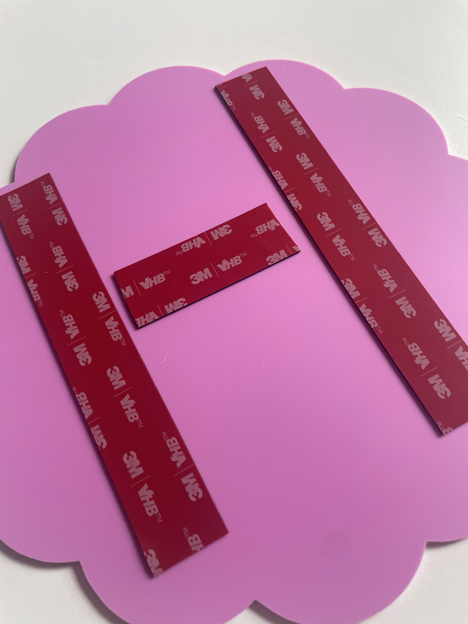 Baby Pink Blob House Number Sign Customise Number Colour - Etsy
