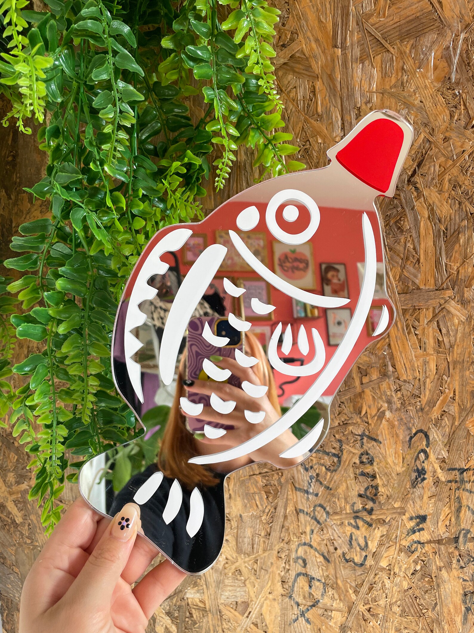 Soy Sauce Fish Sushi Mirror - Etsy
