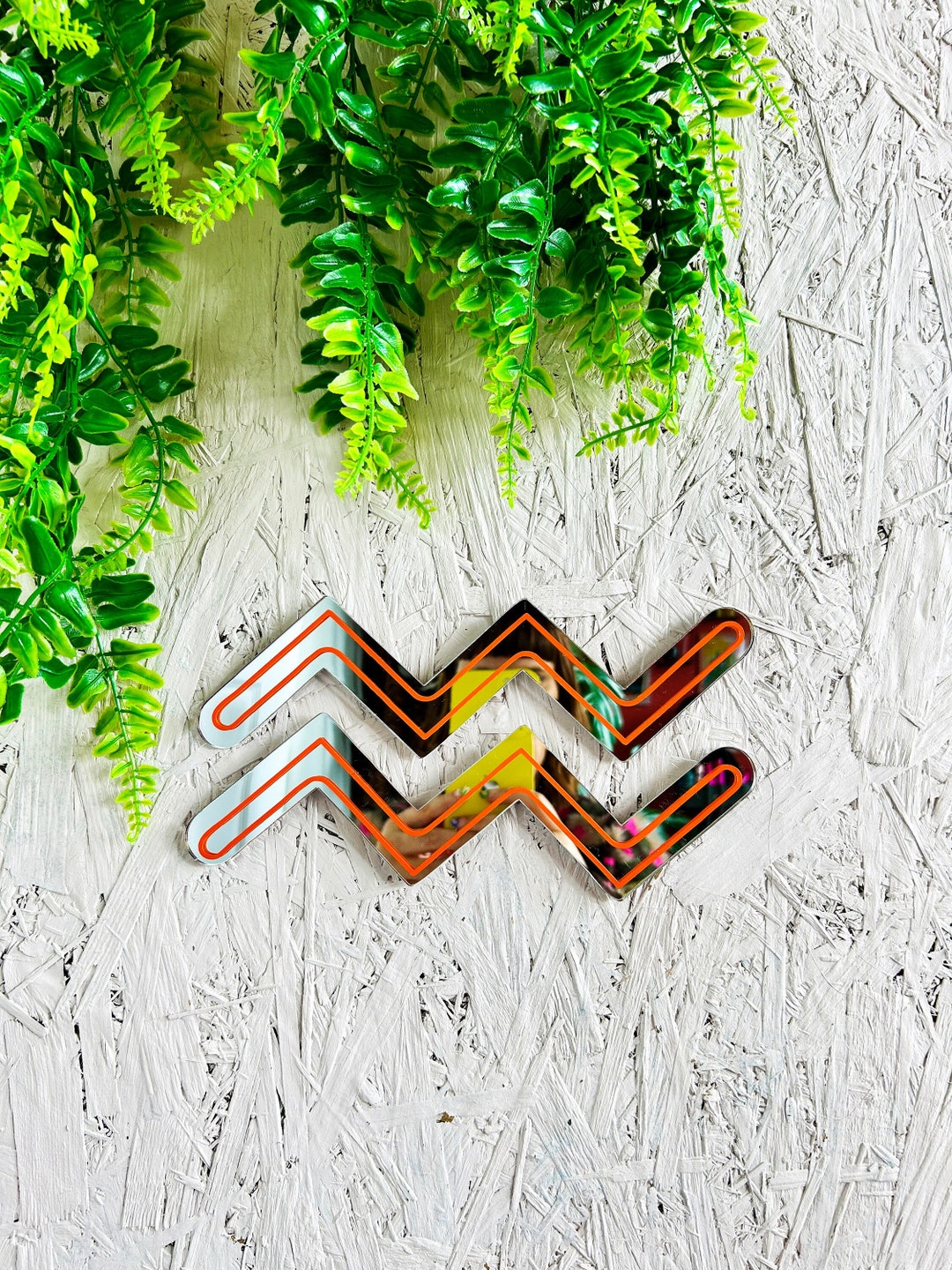 Aquarius Zodiac Star Sign Mirror - Etsy