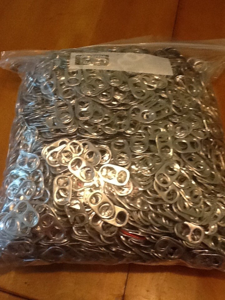 Can Tab- Mix of Colors Including Silver, Blue, Pink, and Yellow Perfect ...