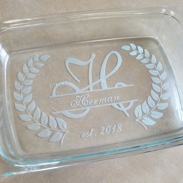 Personalized Glass Etching Stencil - Etsy