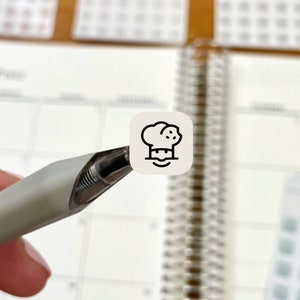 Minimalist Crumbl Logo Stickers: Modern Planner Stickers - Etsy