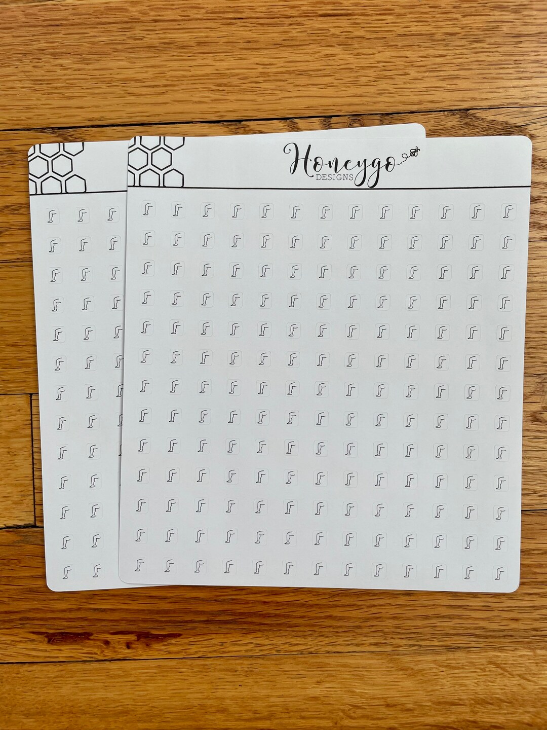 Leg Day Workout Stickers: Mini Fitness Planner Stickers - Etsy