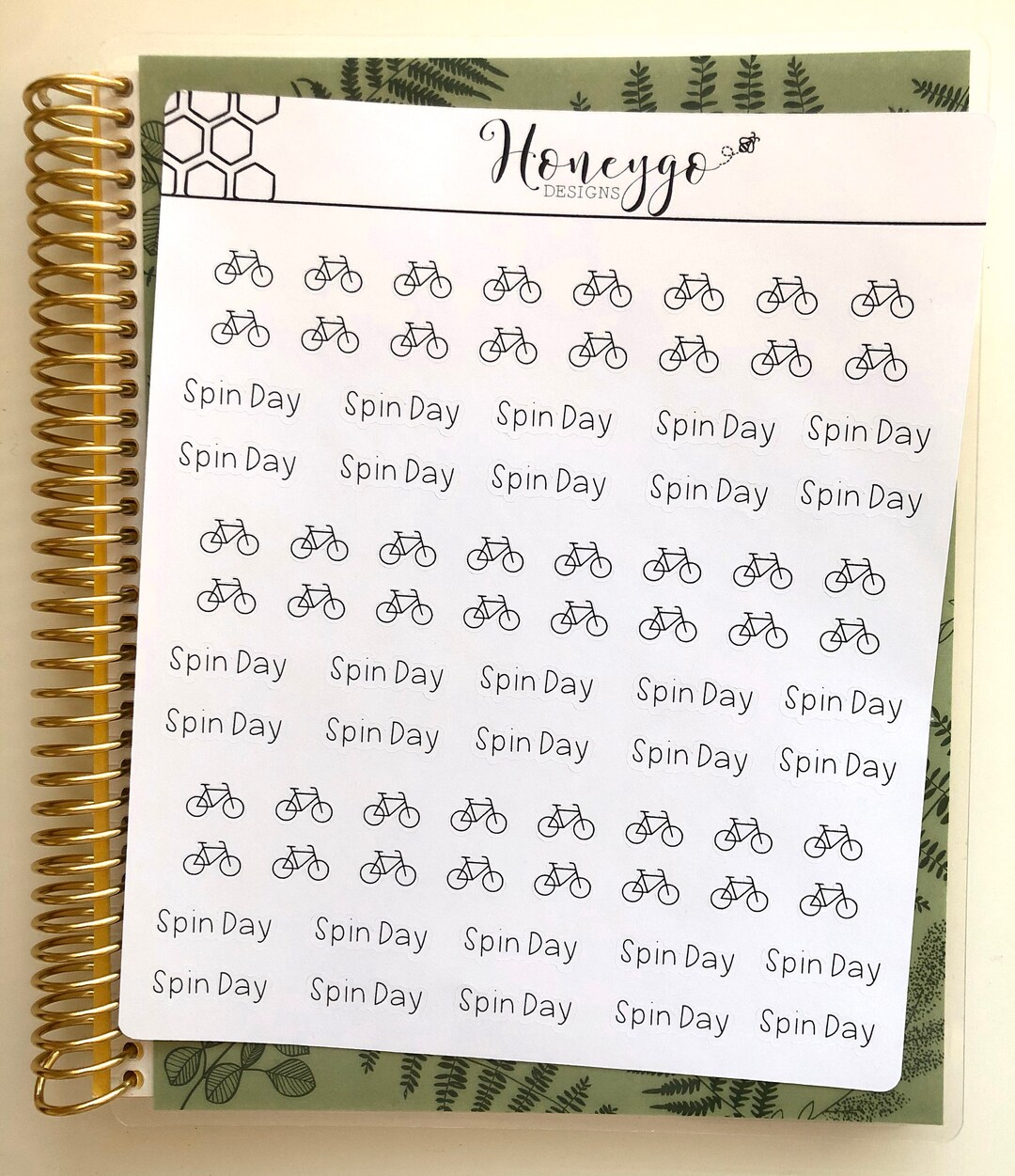 Cycling Stickers - Cycling Class - Workout Stickers - Fitness Stickers ...